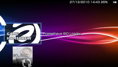 GAME最新速報 : Prometheus ISO Loaderv0.2 for PSP-3000 09gがリリースされました。